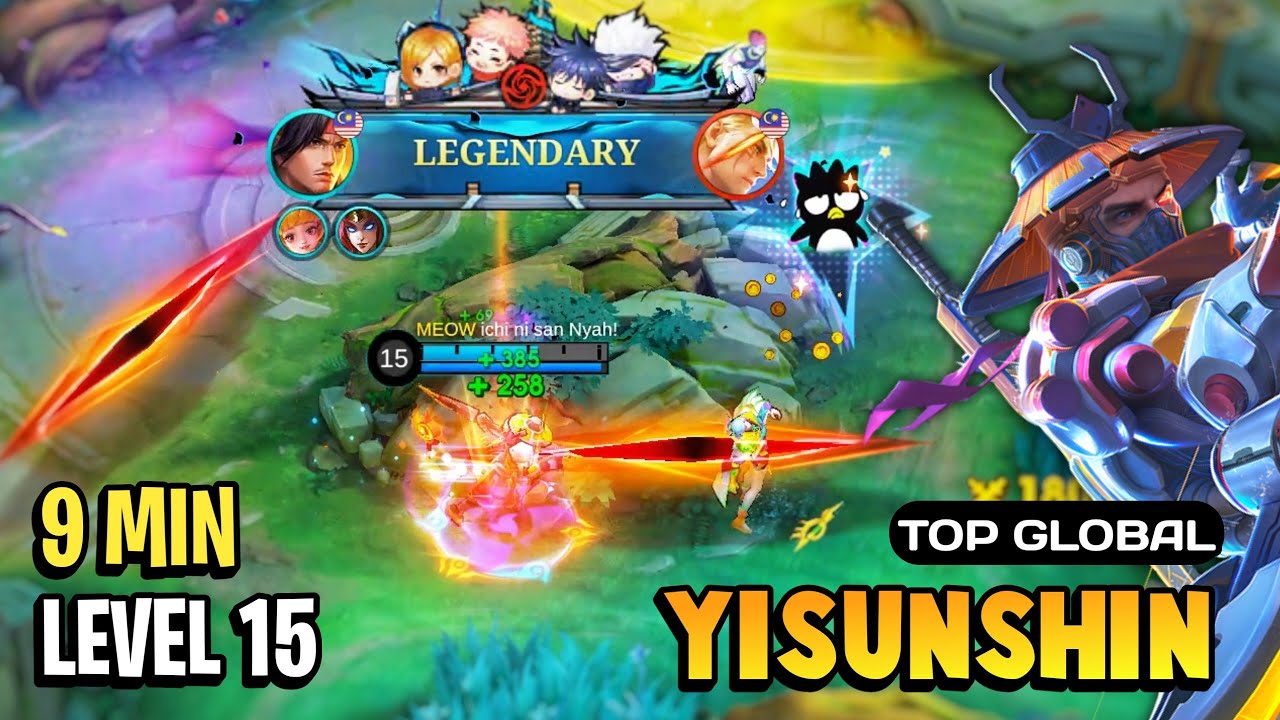 Yss Best Build 2025 [ Yi Sun Shin Top Global Gameplay ] Mobile Legends ...