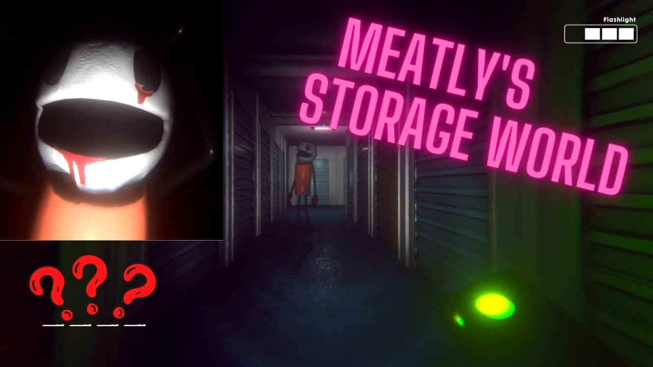 Meatly's Storage World | Mascot horror game | New horror game - YouTube