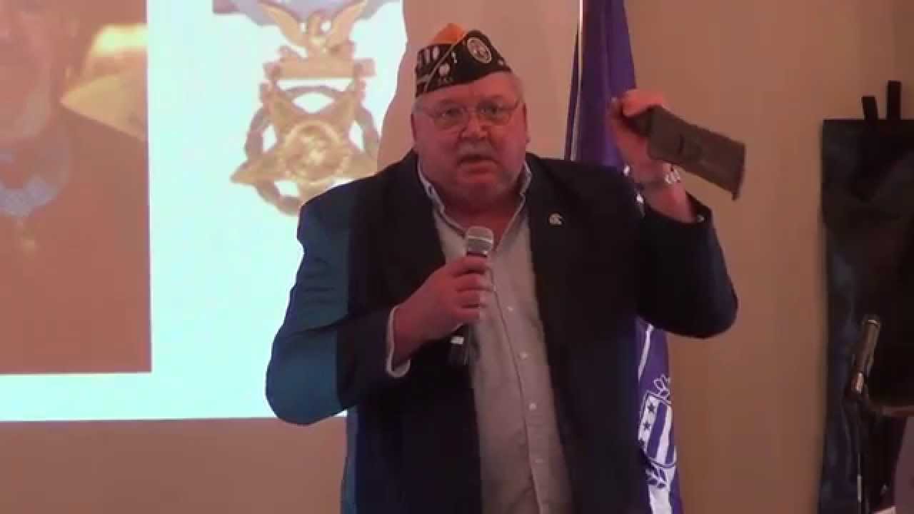 #9, DAV member, John Hoeft at Vietnam Veterans Day 3.28.2015 - YouTube