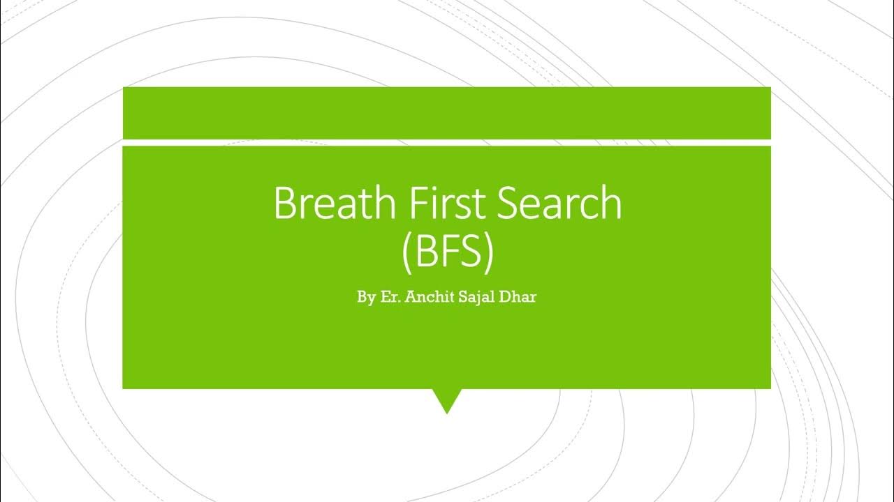 Breath First Search -BFS - YouTube
