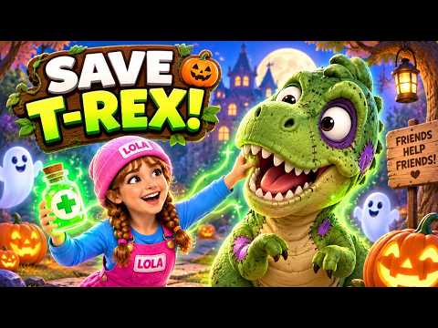 🦖 What Happened to T-Rex?! | Lola’s Rescue Adventure
