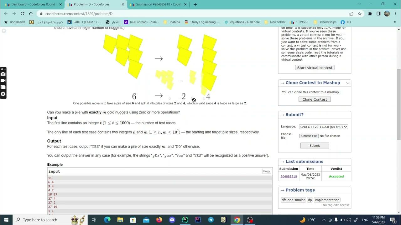 codeforces round 871 div 4 solutions - YouTube