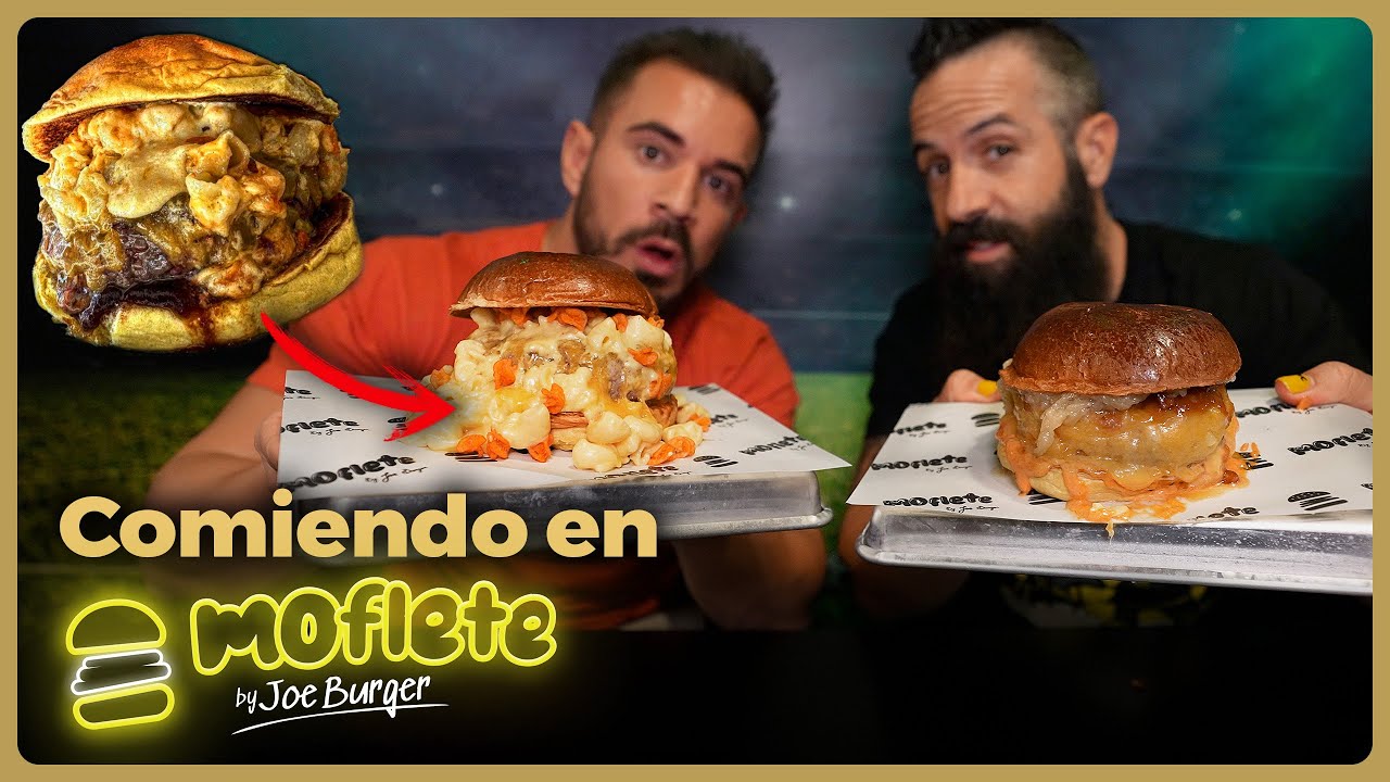 JOE BURGER me INVITA a probar su NUEVO RESTAURANTE MOFLETE en CUENCA y ...