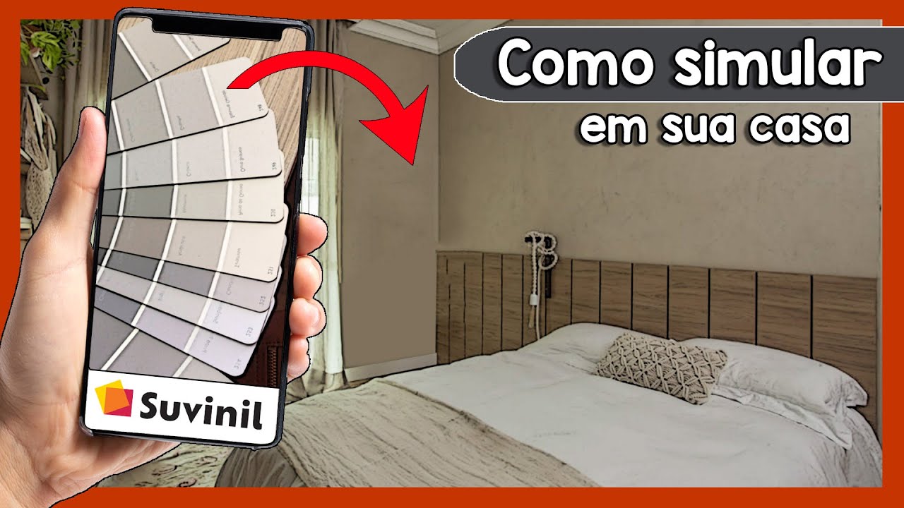Como Fica a Cor Palha Na Parede? Paleta De Cores Suvinil - YouTube