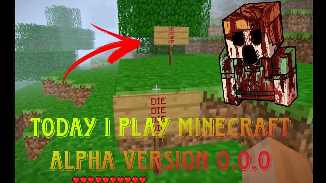 Minecraft alpha 0.0.0 [ តើនិងមានអ្វីកើតឡើង ] #004 - YouTube