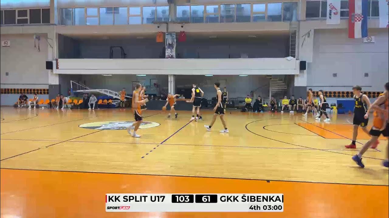 KK Split u17 vs GKK Šibenka - YouTube