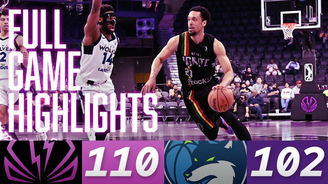 G League Ignite vs. Iowa Wolves - Game Highlights - YouTube