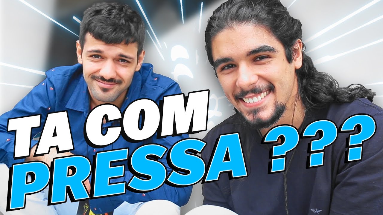 SEM PRESSA POR SUCESSO! 🎭 - YouTube