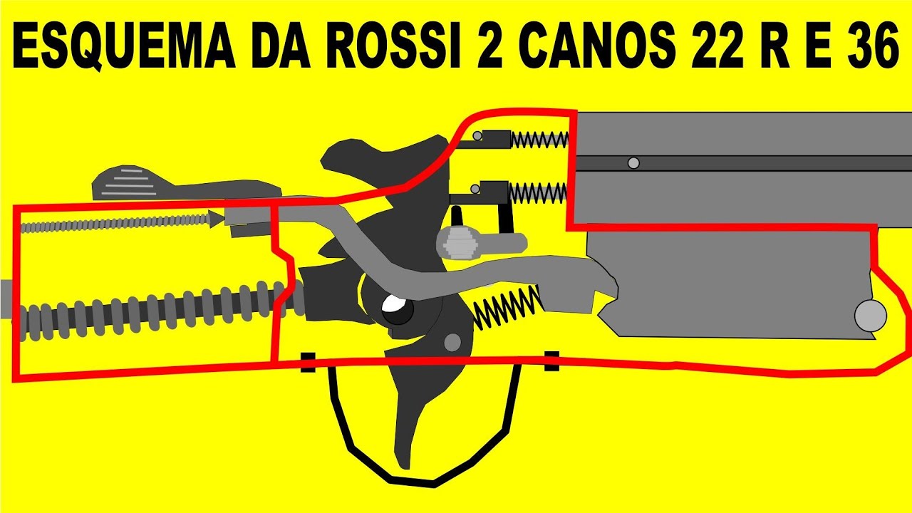 ESQUEMA DA CULATRA 22 LR E 36 - YouTube