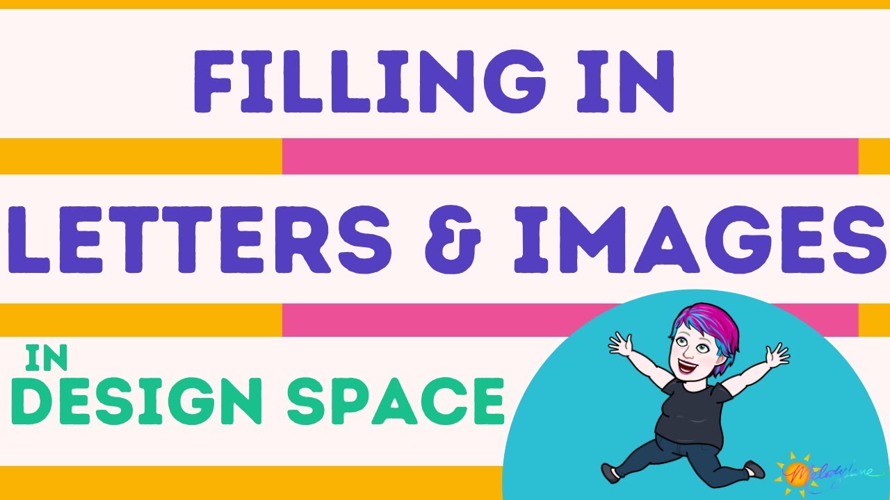 Cricut Design Space Class | Filling in Images and Fonts with Writing ...