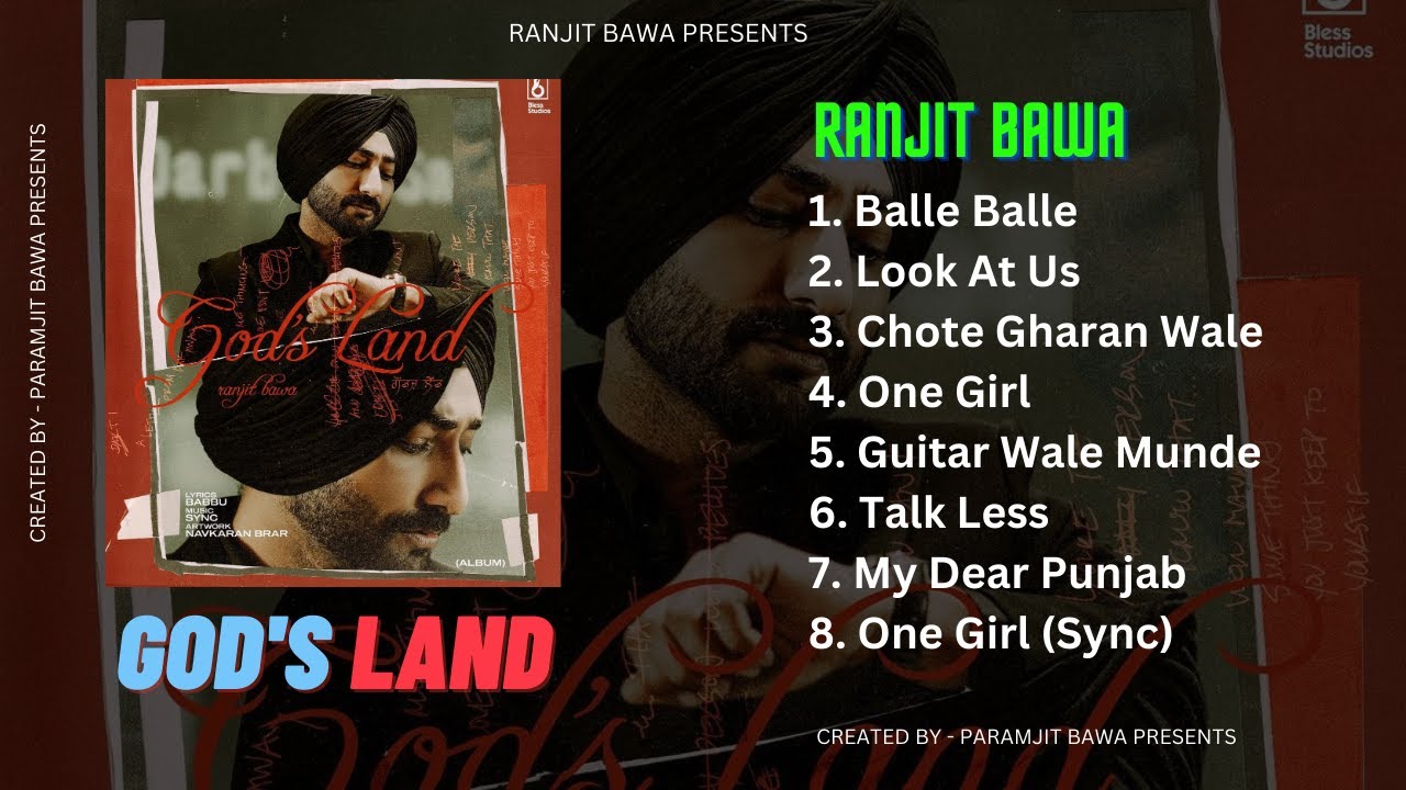 GOD's LAND Ranjit Bawa Full Album | Ranjit Bawa New Song 2023 - YouTube