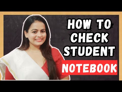 "How to Check Student Notebooks Efficiently | Teacher Tips & Feedback ...