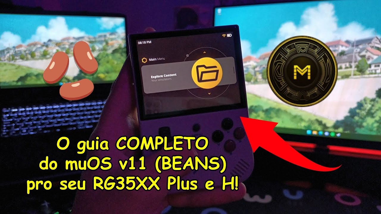 LANÇOU! O guia COMPLETO do muOS v11 (BEANS) para seu RG35XX Plus e H ...
