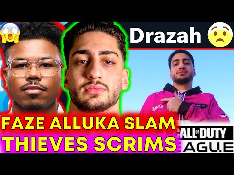 FaZe Alluka SLAMS LA Thieves Scrims: Drazah Nervous?! 😨