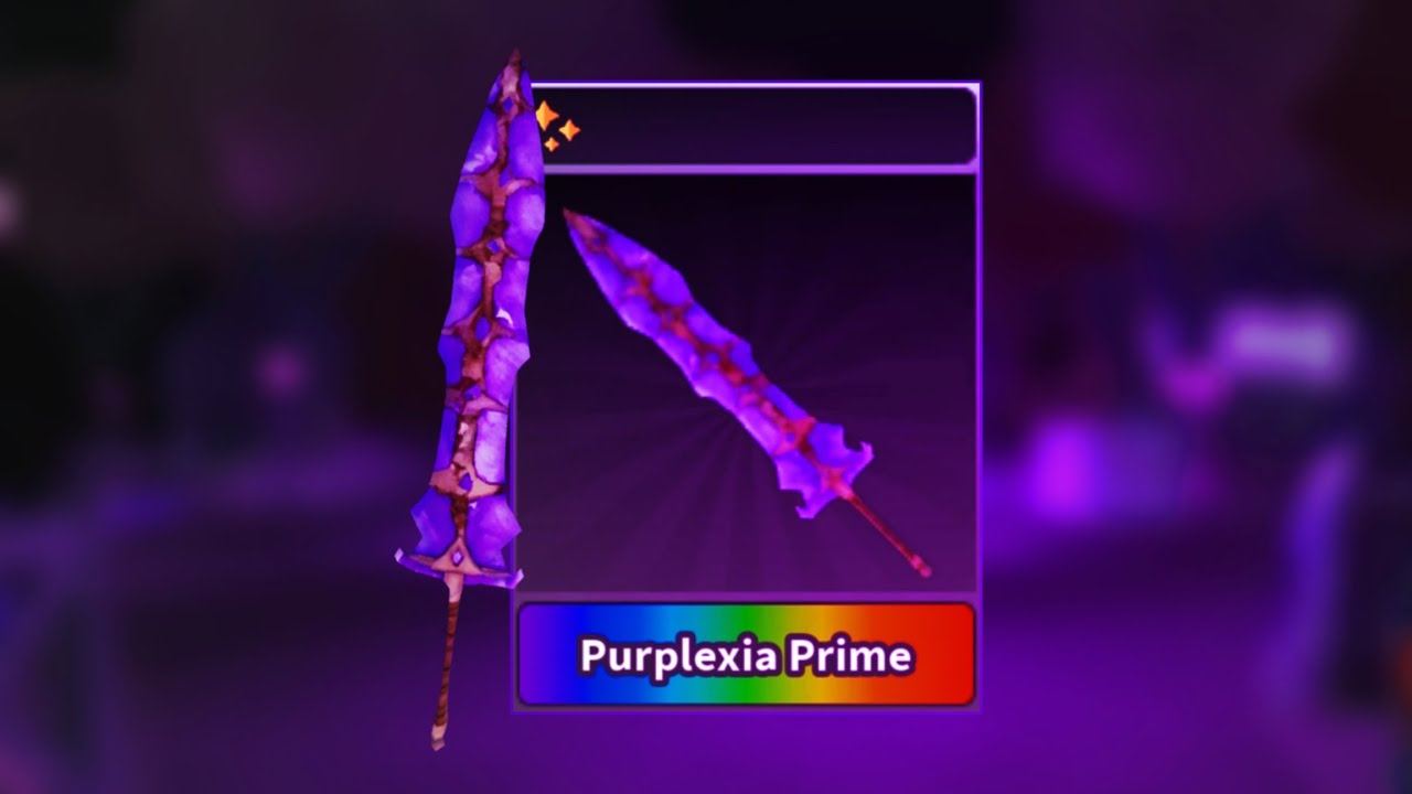 Purplexia Prime Dropped | (value update) | Survive the killer - YouTube