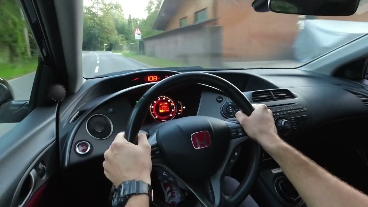 Honda Civic Type R FN2 sound | Logarsson exhaust - YouTube