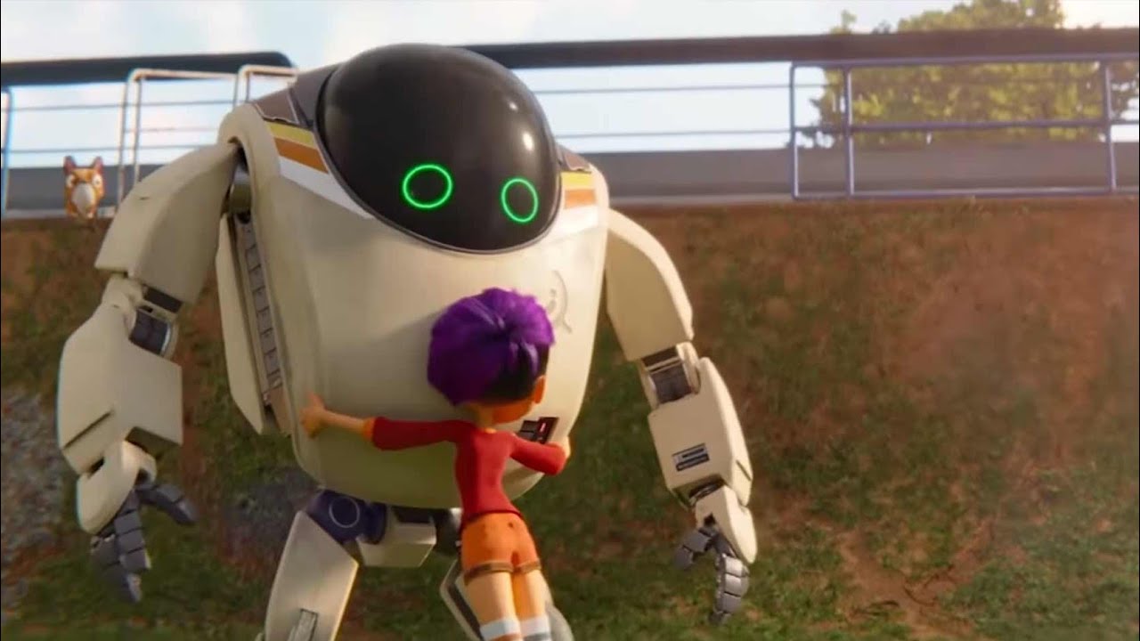 Next gen robot 7723 - película de animacion netflix - opinion - YouTube