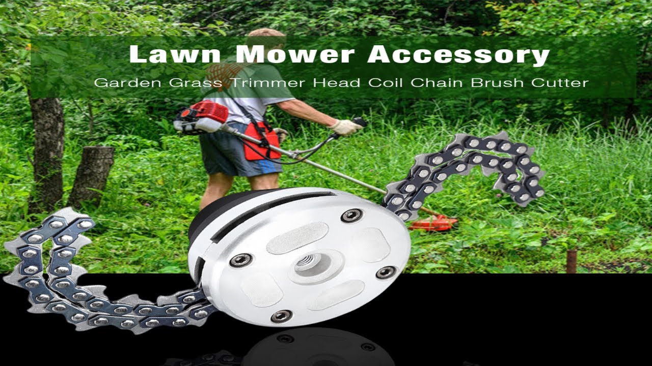 [Action] Garden Grass Trimmer Head Coil Chain Bush Cutter for Lawn ...