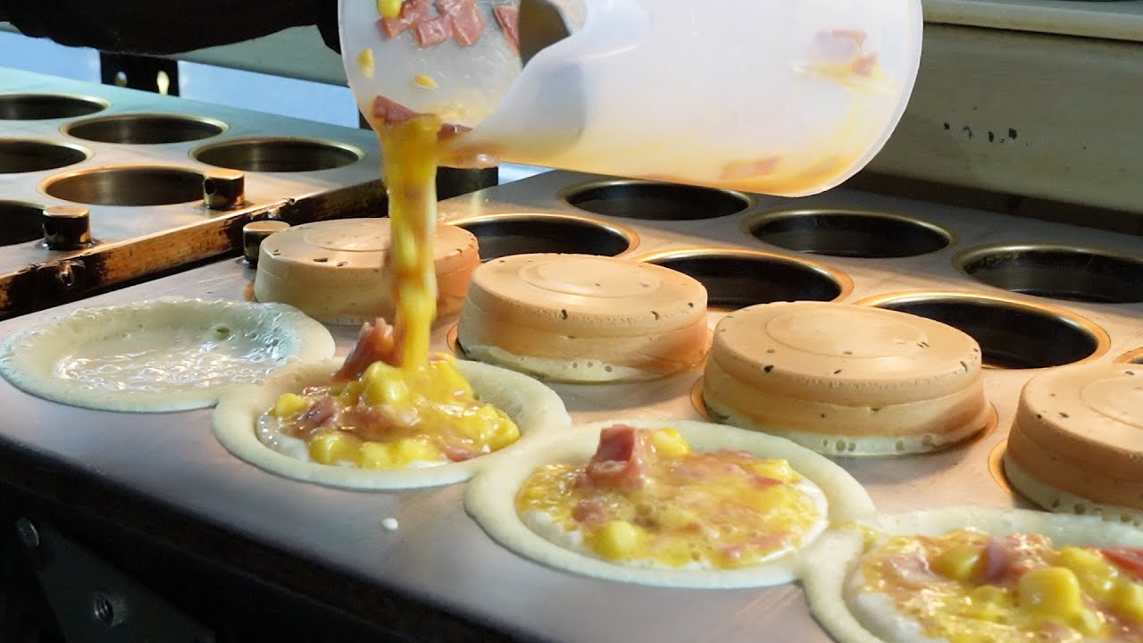 餡料滿到蓋不上的紅豆餅.車輪餅 獨家創新口味 / Wheel Pies - 台灣街邊小吃 / Taiwanese Street food ...