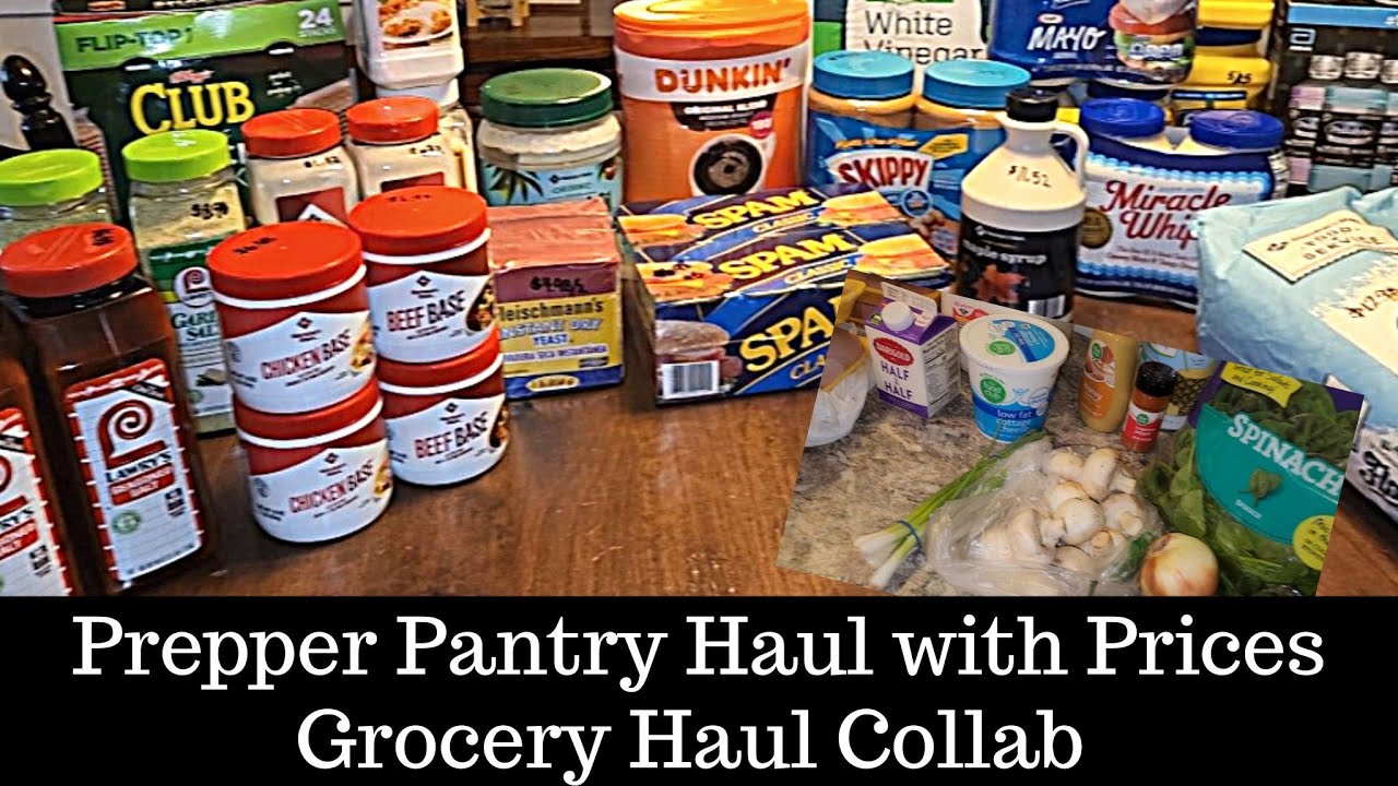 Chatty Grocery Haul Collab • Sam's Club Prepper Pantry Haul - YouTube