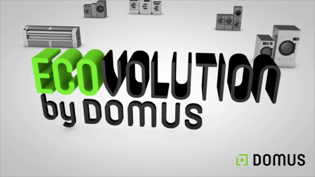 Domus laundry™ commercial equipment laundry range innovation 2108 - YouTube