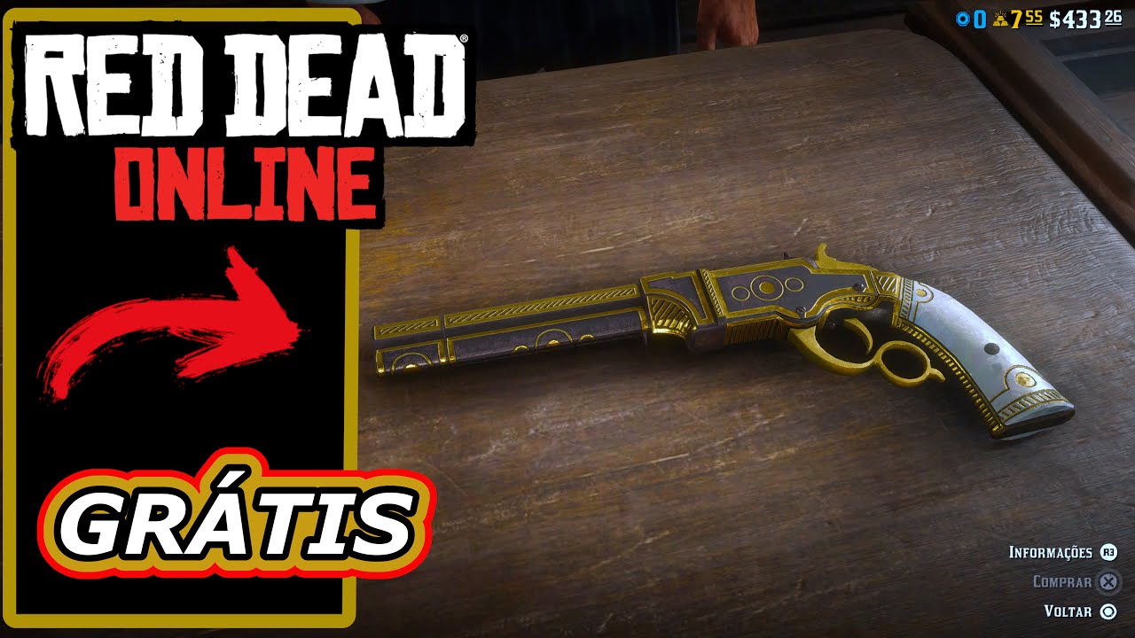 VÁRIOS PRESENTES PARA VOCÊ RESGATAR DE GRAÇA EM RED DEAD ONLINE - YouTube