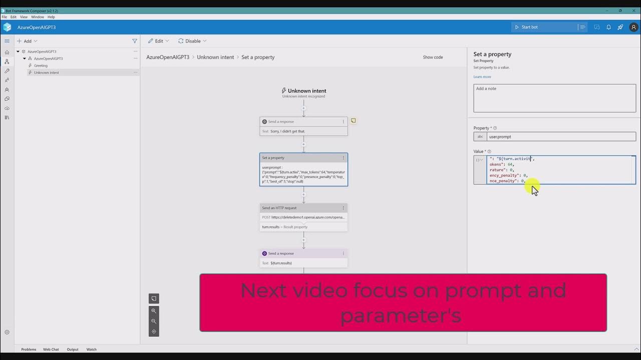 Azure OpenAI - GPT-3 and Bot Framework #openai #chatgpt #gpt3 - YouTube