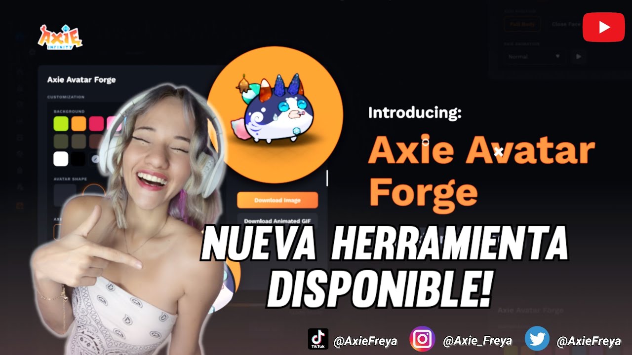 Axie Avatar Forge 🛠️ Nueva herramienta disponible! - YouTube
