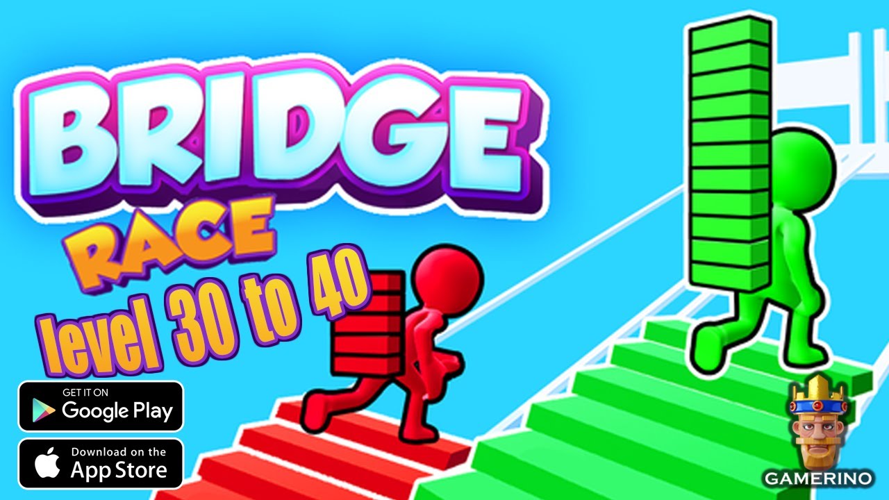 Bridge Race level 30 t0 40 #game #bridgerace #youtube - YouTube