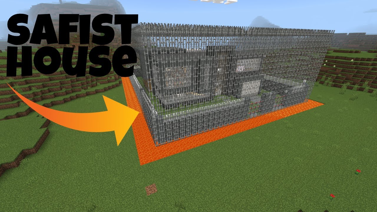 Exploring the Safest House in Minecraft - YouTube