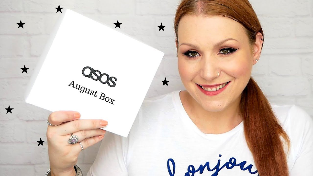 ASOS August 2018 Monthly Beauty Box Unboxing - YouTube