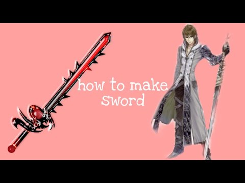how to make a sword - YouTube