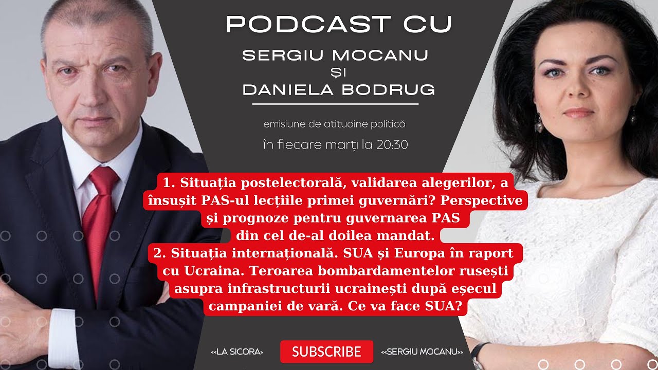 Podcast cu Sergiu Mocanu din 7 octombrie 2025 - YouTube