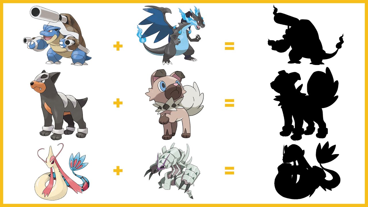 Pokemon Fusion Compilation #58 | golisopod | milotic | rockruff ...
