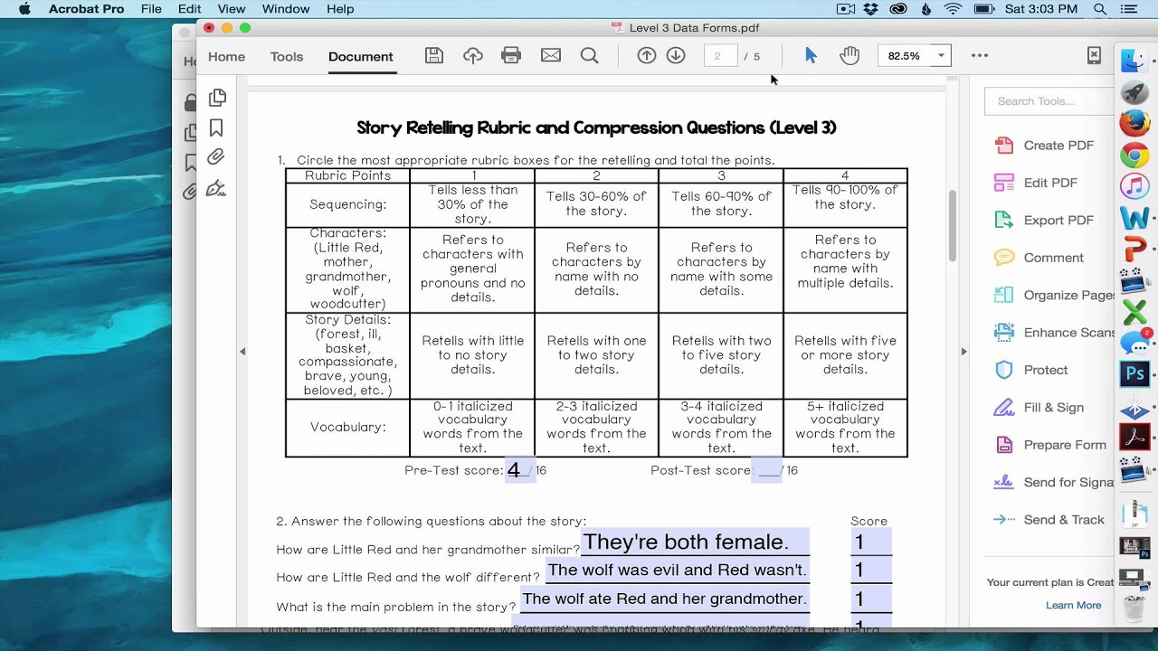 Red Riding Hood RTI - YouTube