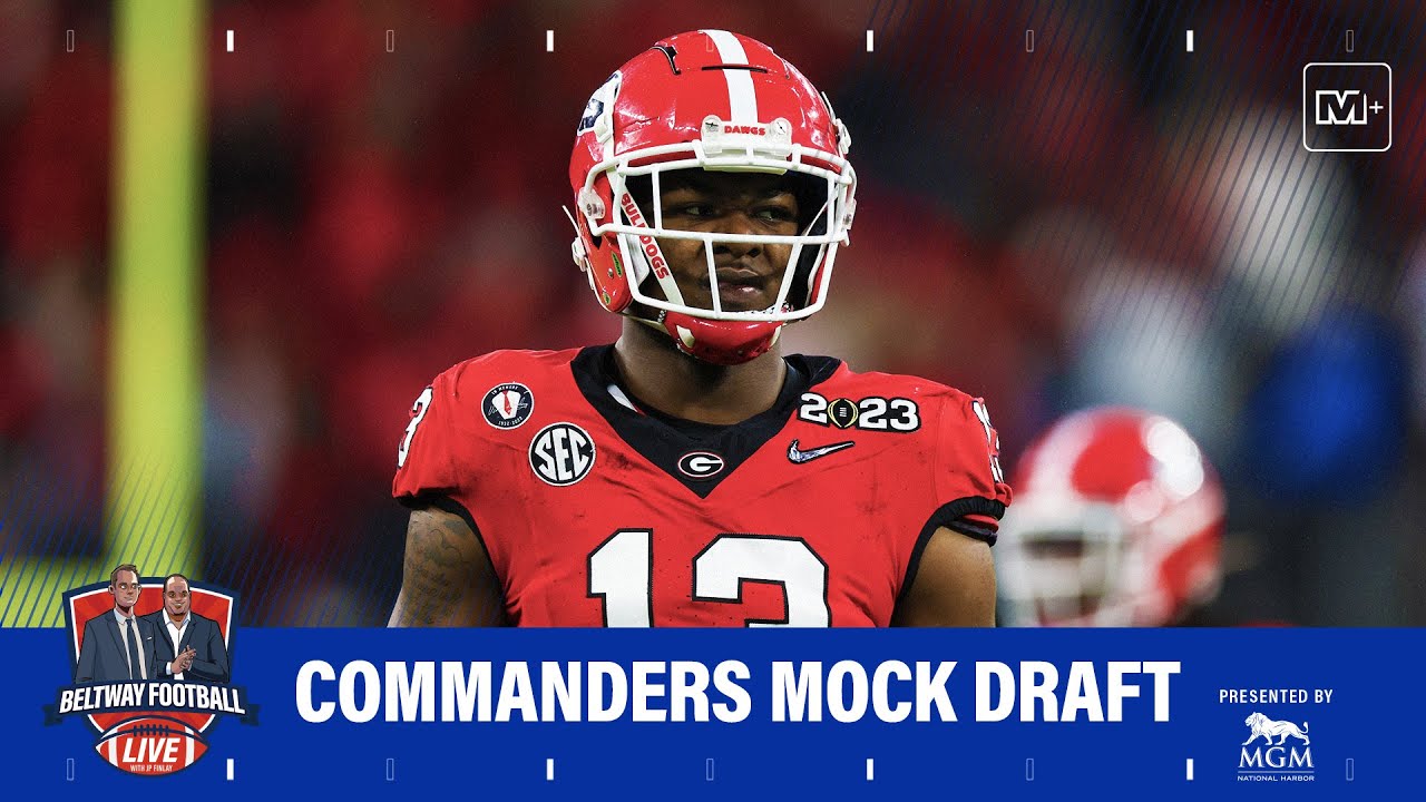 A Commanders-only 2025 NFL Mock Draft | Beltway Football - YouTube