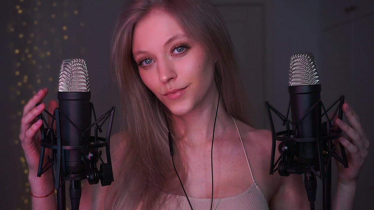 ASMR Deep Ear-To-Ear Breathing & Breathy Whispers *Low Light* - YouTube
