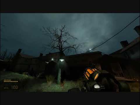 Half Life 2 [ build 2707 ] - eerie d1_town01 glitch - YouTube