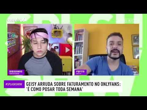 Suzy Cortez na UOL TV.