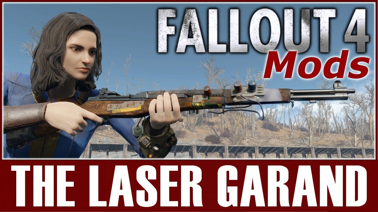Fallout 4 Mods - The Laser Garand - YouTube