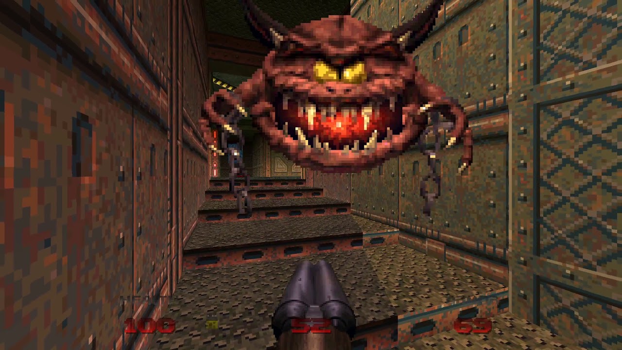 Doom 64 (2020) - Tech Center WMD Max% route rough draft - YouTube