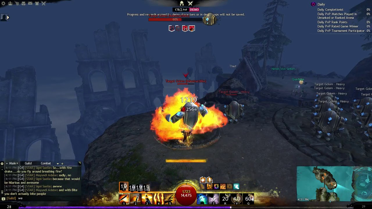 First attempt at a Weaver Sword Rotation - YouTube