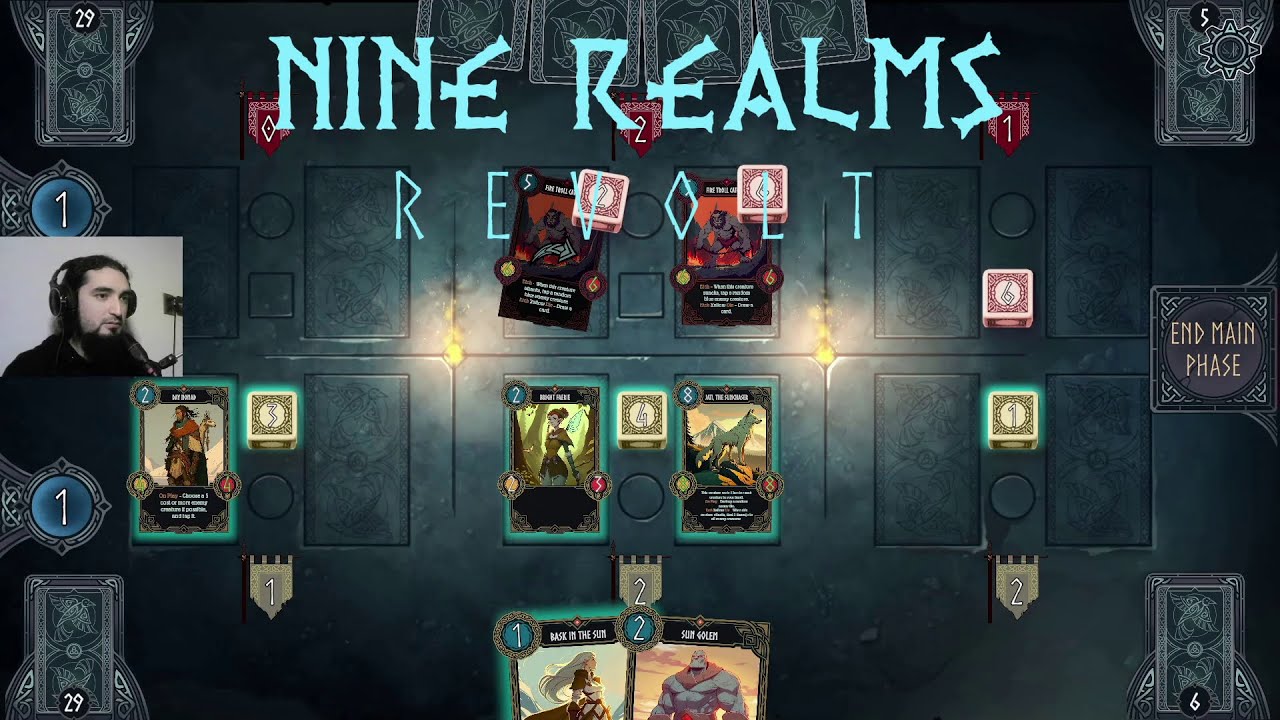 A Story-driven Board Battler Deckbuilder | Nine Realms: Revolt - Part 1 ...