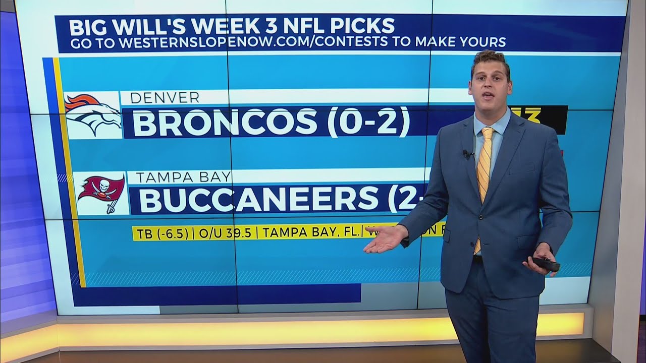 Week 3 NFL Picks - YouTube