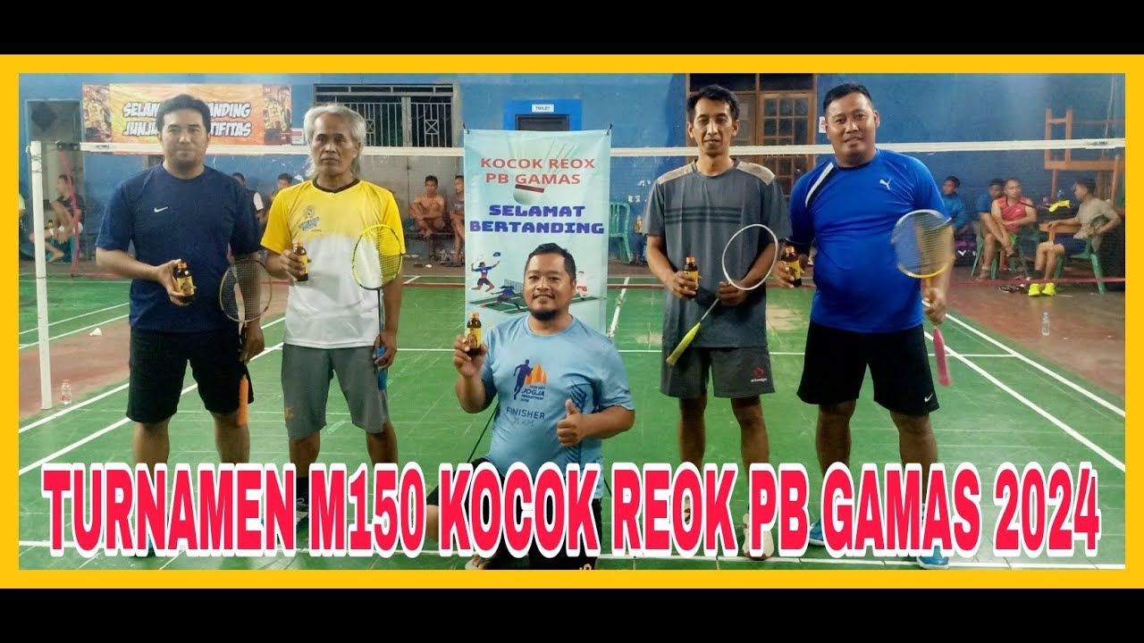 SANGGAR!!! KIPER PERSIBAS MEGA JAGO BADMINTON VS TURNAMEN M150 KOCOK ...