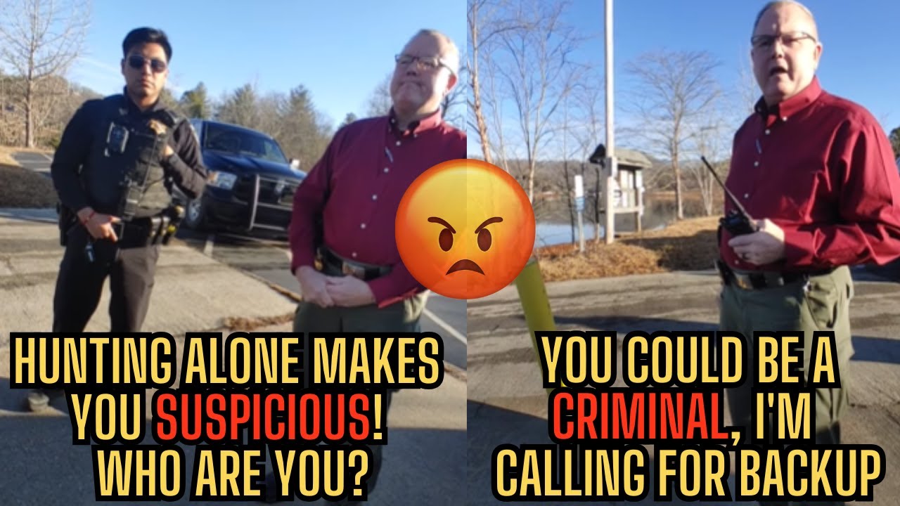 Cop Says Hunting Alone Makes Him Suspicious| He Could Be A Criminal ...