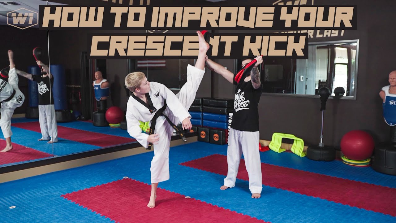 How to Improve Your Crescent Kick | Taekwondo Sparring Tips - YouTube