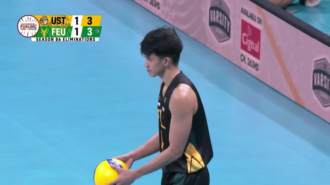 Paul Colinares goes all-out for UST vs. FEU | UAAP Season 86 Men's ...