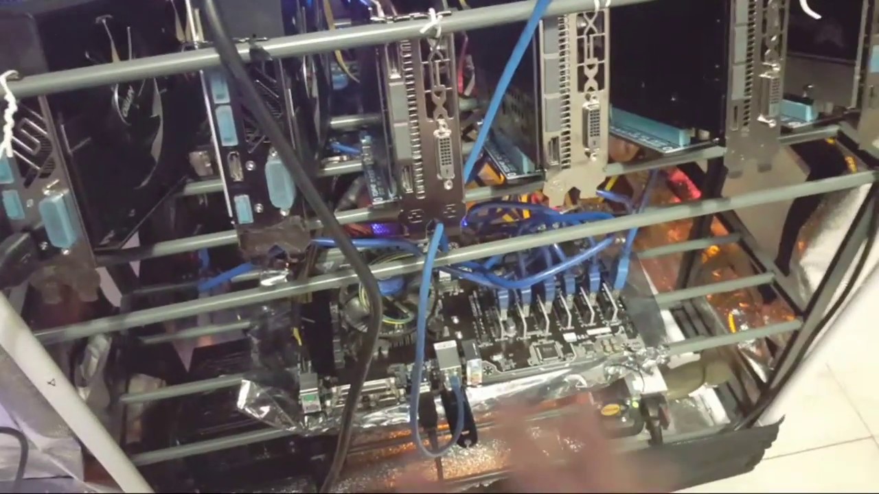 Fail at Mining rig troubleshooting - YouTube