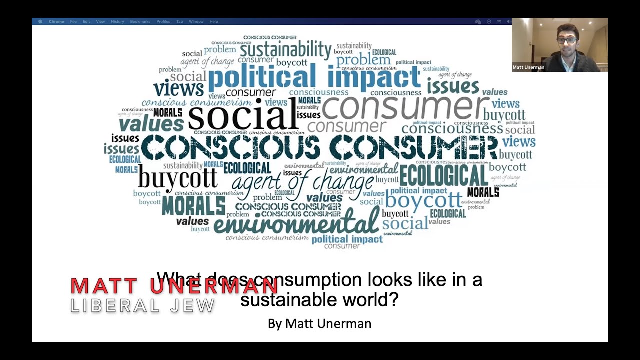 “What Does Consumption Look Like in a Sustainable World?” - Matt ...